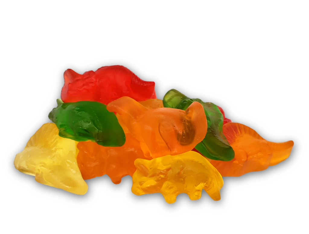 Gummy Dinosaurs 300g - Cottage Country Candies