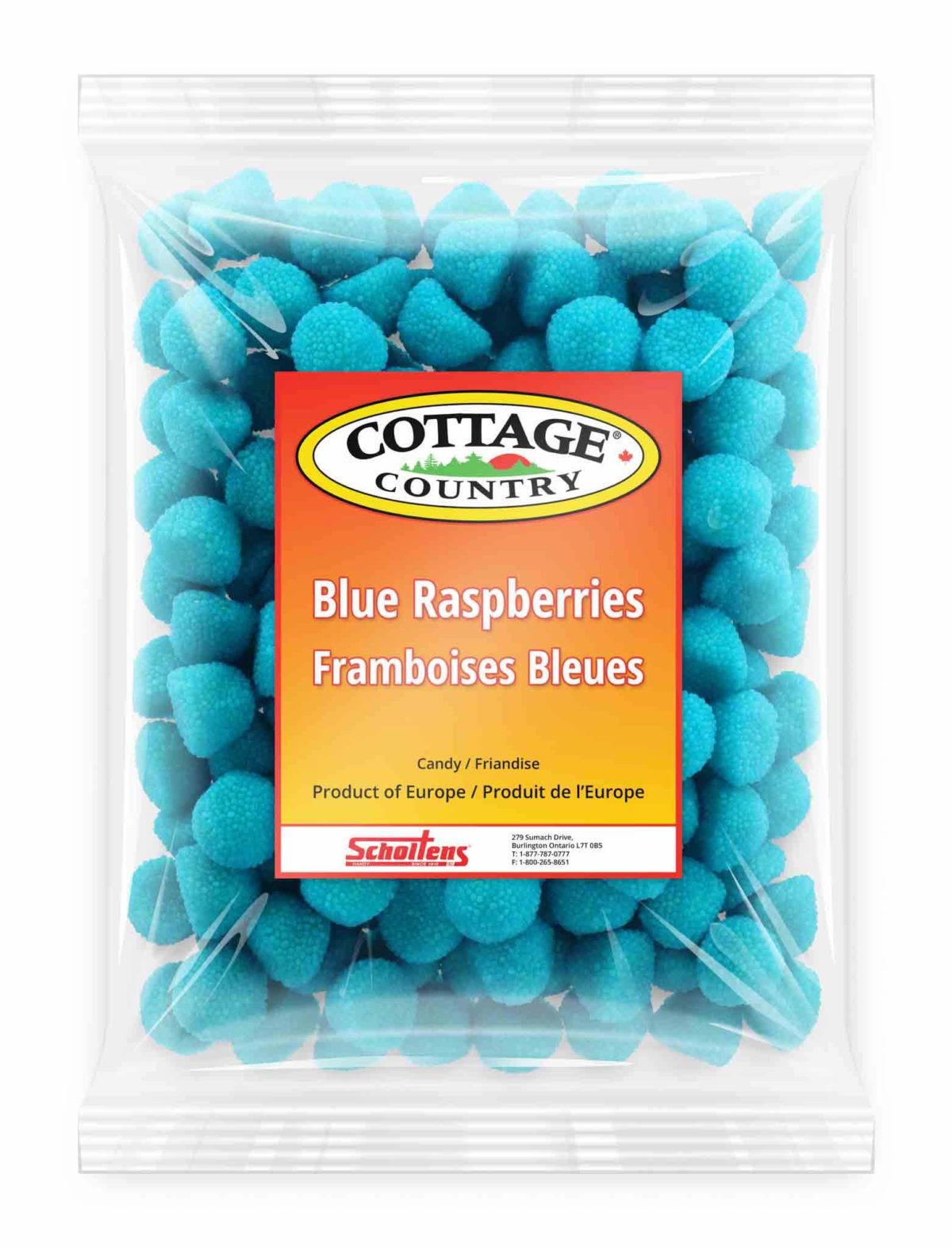 Blue Raspberries 1 KG - Cottage Country Candies