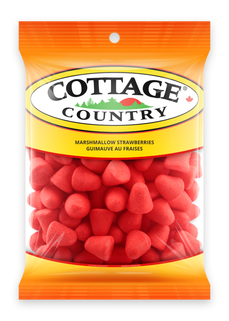 Marshmallow Strawberries 600g - Cottage Country Candies