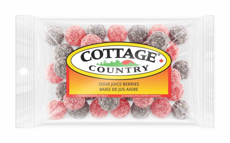 Sour Juice Berries 225g - Cottage Country Candies