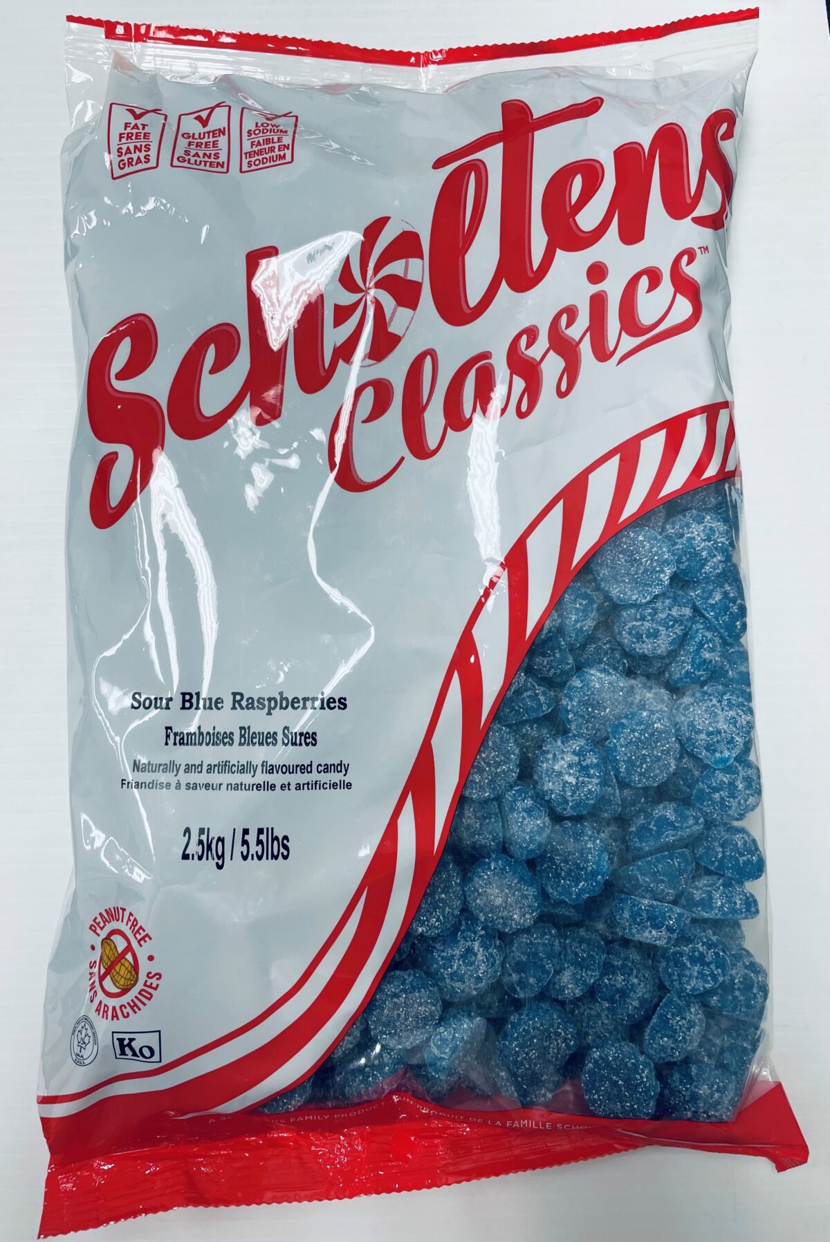 Sour Blue Raspberries 2.5KG Bulk - Cottage Country Candies