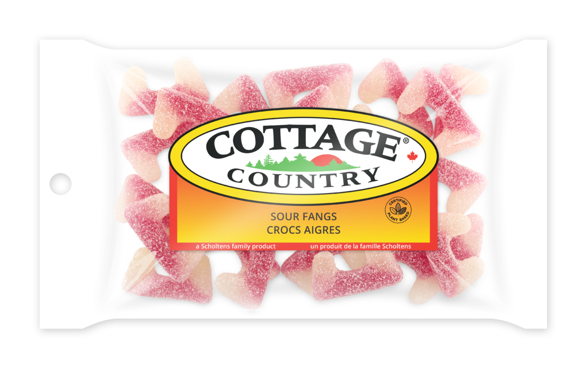 Sour Fangs Plant Based 130g - Cottage Country Candies
