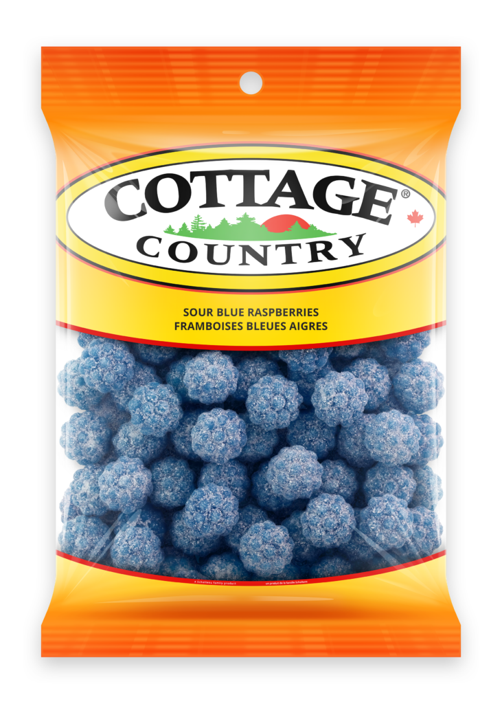 Sour Blue Raspberries 1 KG - Cottage Country Candies